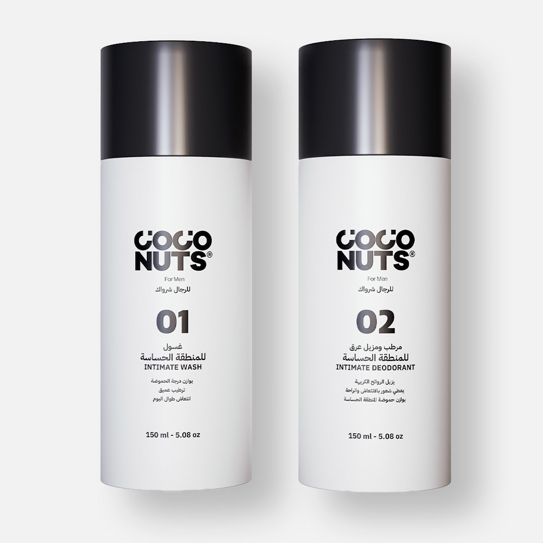 بكج غسول ومزيل عرق المنطقة الحساسة – Coconuts for Men Saudi Arabia